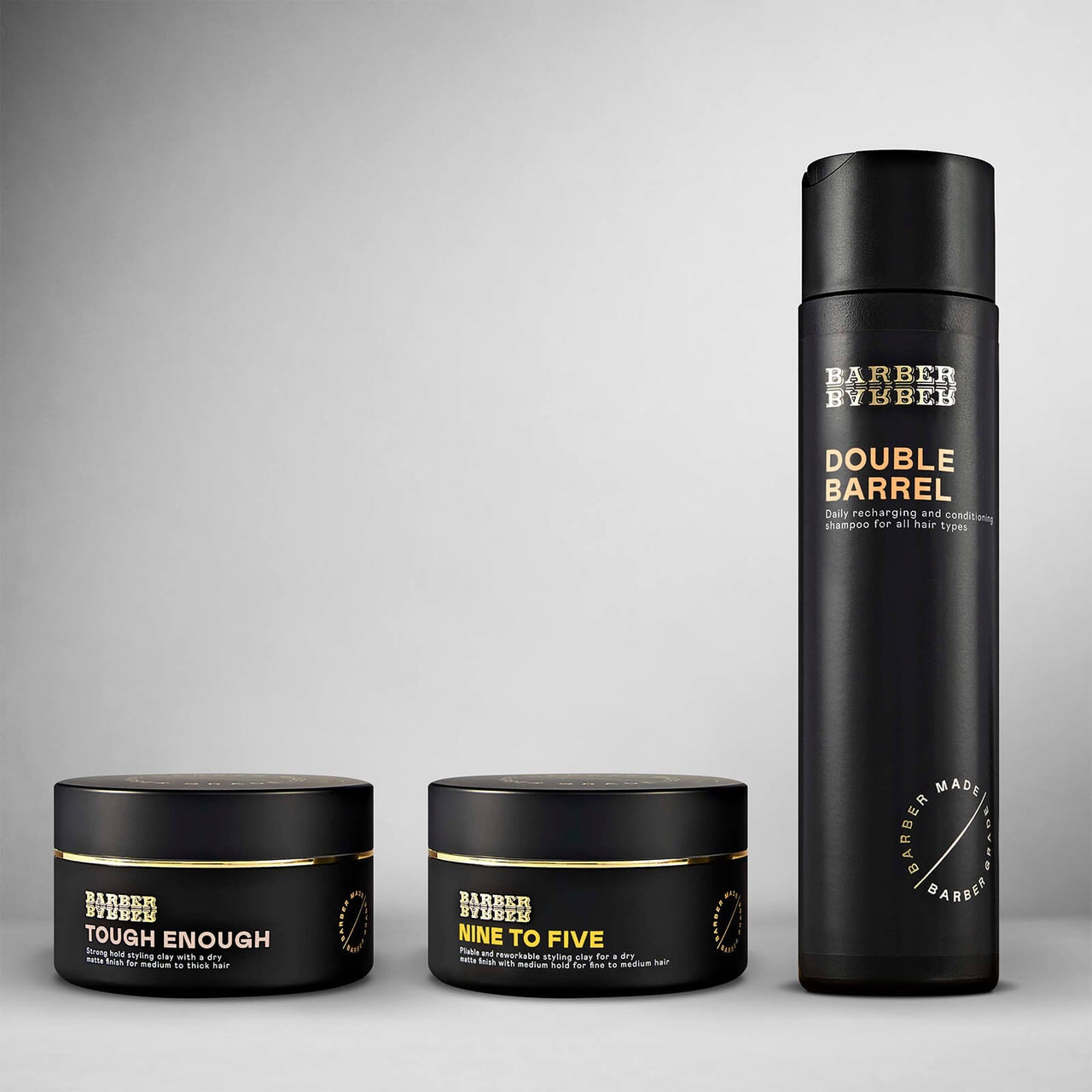 Men's Hair Clay and Pomade for all Hair Types | Barber Barber