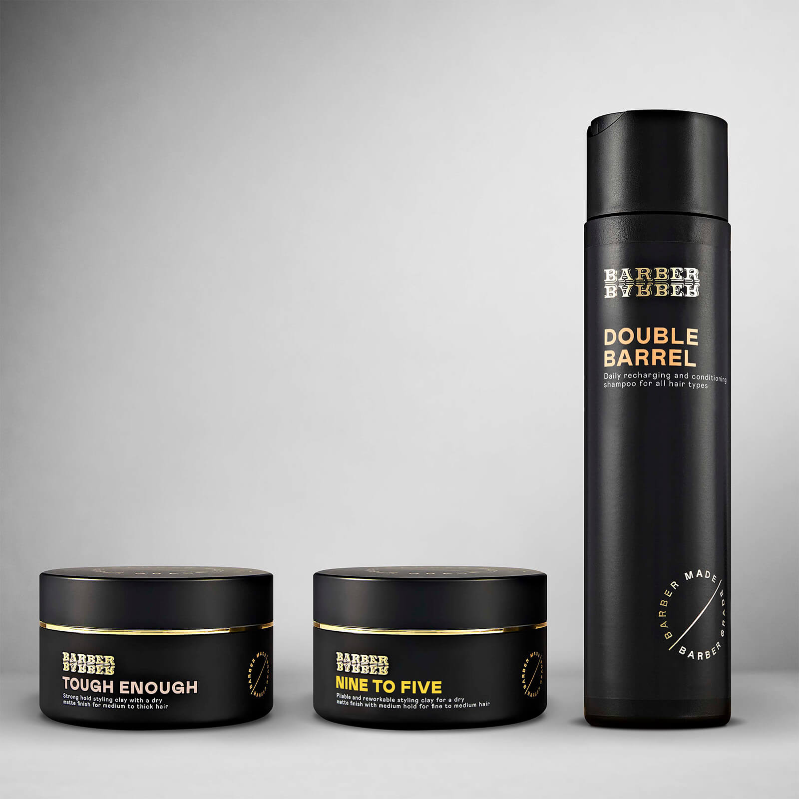 Men's Hair Clay and Pomade for all Hair Types | Barber Barber